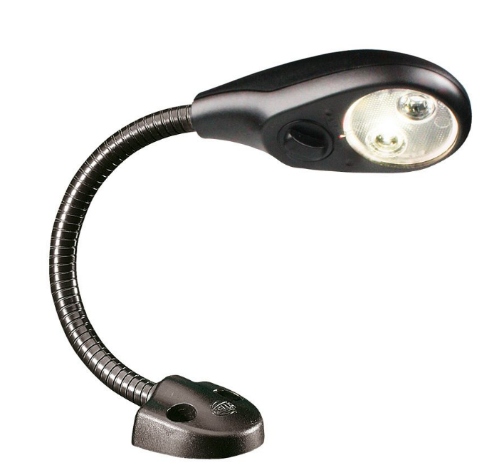 Hella White / Red LED Flexi Chart Table Lamp